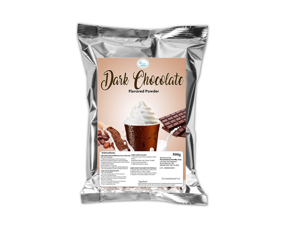 Dark Chocolate Powdered Flavor | MilkTeaMart