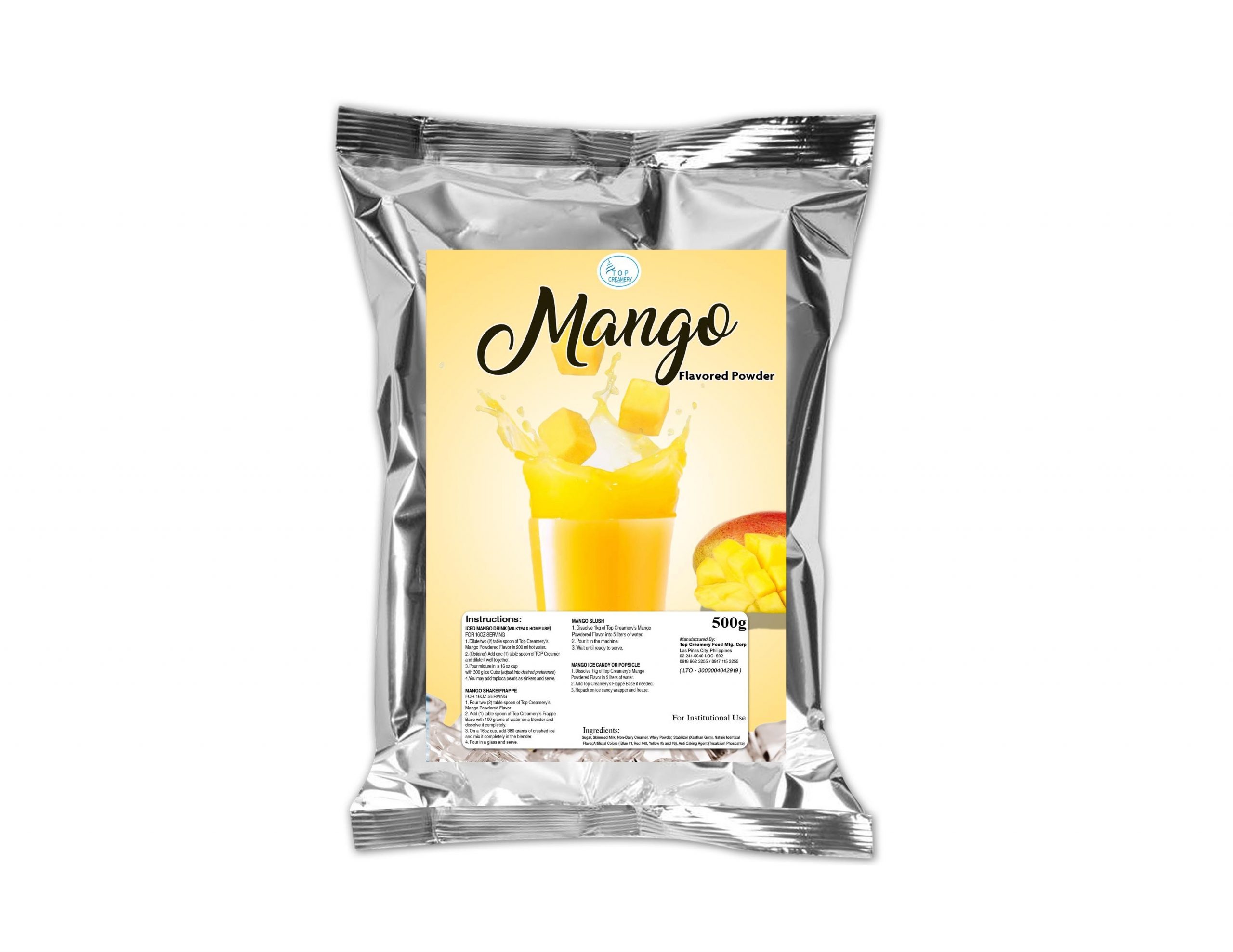 Mango Powdered Flavor | MilkTeaMart